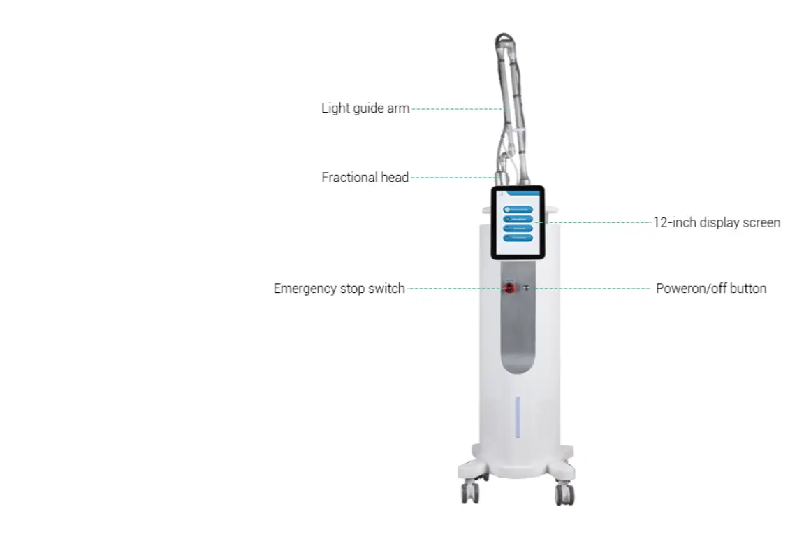 3 in 1 CO2 Fractional Laser Skin Resurfacing & Vaginal Care Machine ...